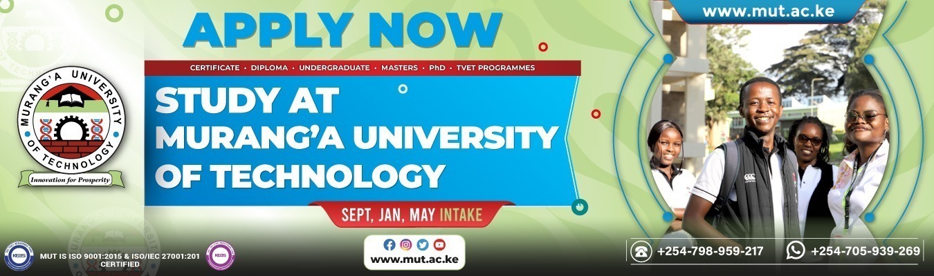 Discover Murang'a University of Technology - Academic Programs ...