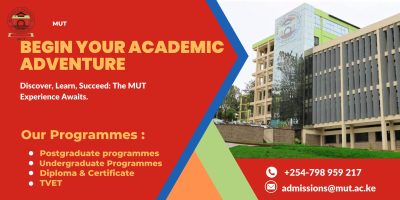Discover Murang'a University of Technology - Academic Programs ...