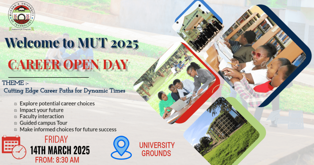 MUT 2025 CAREER OPEN DAY - Murang'a University of Technology