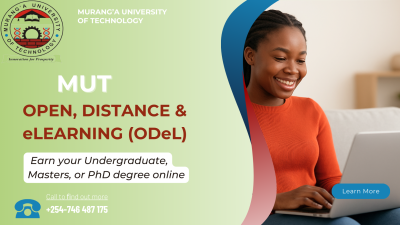 Discover Murang'a University of Technology - Academic Programs ...